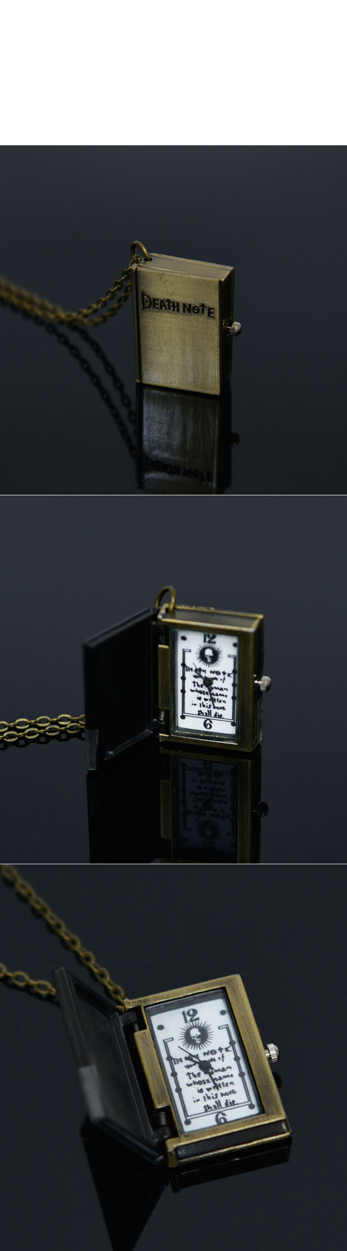 Accessories :: Necklaces :: Last 1) Death Note Watch Charm-Necklace 257