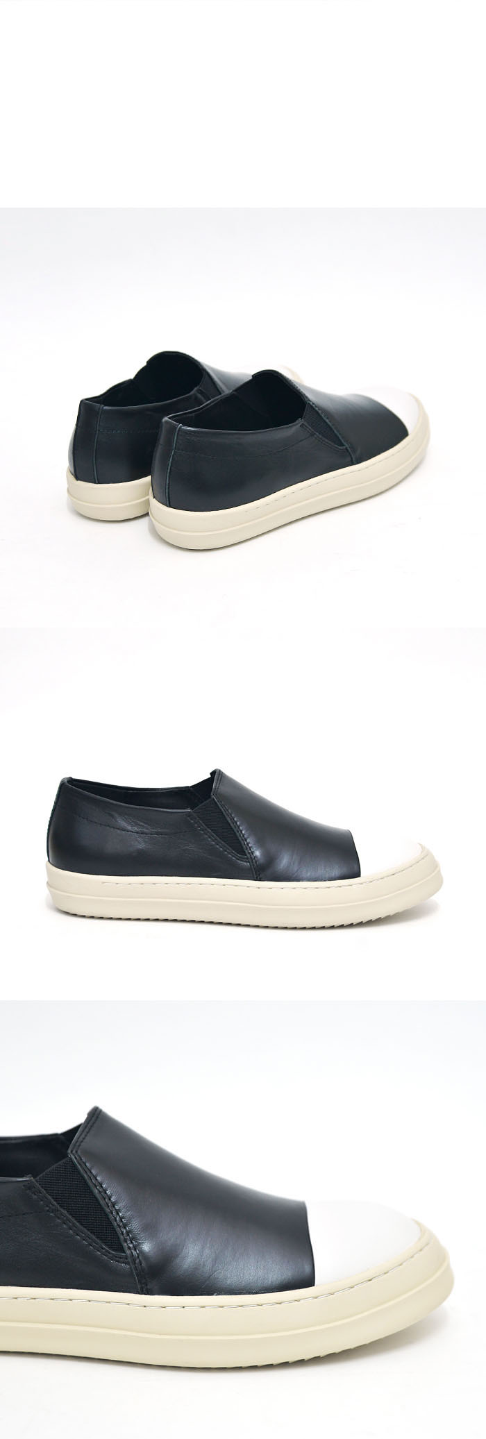 Shoes :: Last 1) Contrast Toe Designer Slip On-Shoes 439