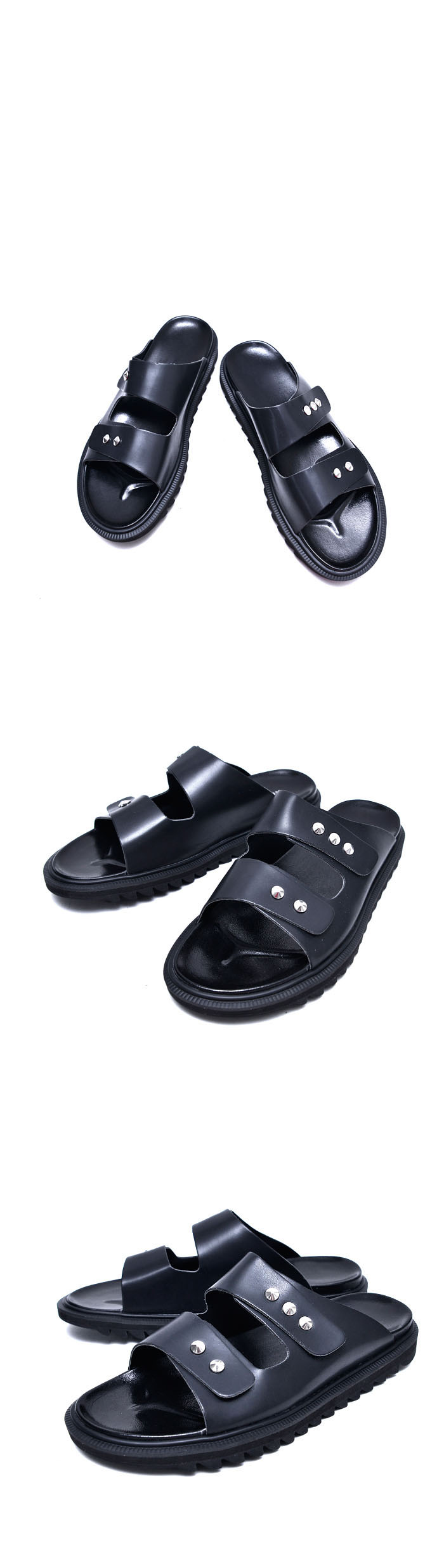 Shoes :: Sandals :: Stud Shark Sole Sandals-Shoes 737