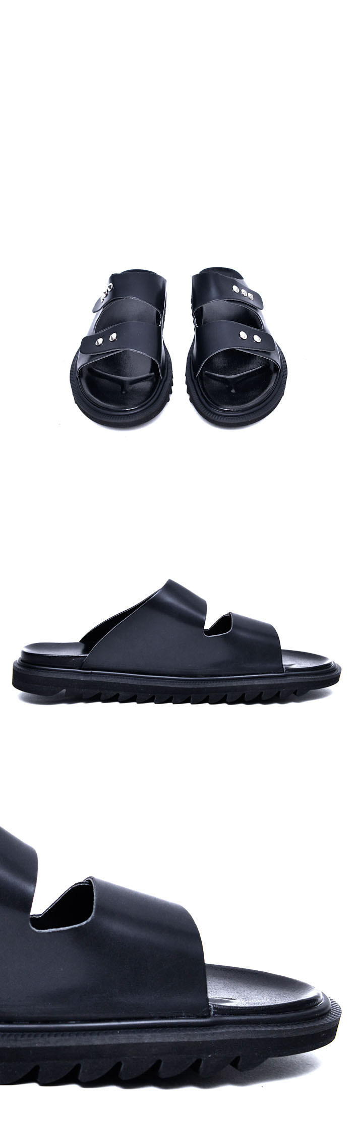 Shoes :: Sandals :: Stud Shark Sole Sandals-Shoes 737