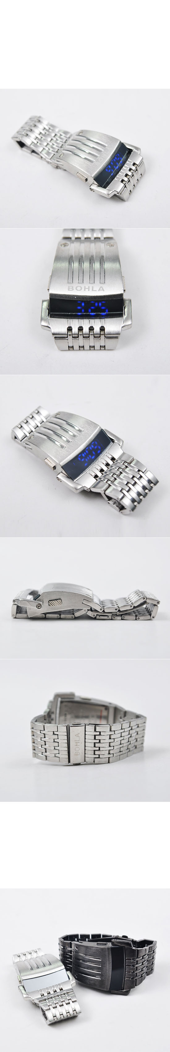 Accessories :: Watches :: Futuristic Cyborg Metal Led-Watch 40